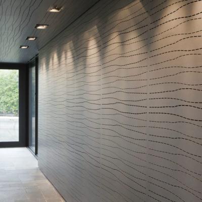 Quality OEM Low Emission Art Acoustic Panels Sound Absorbing Sustainable Materials for sale