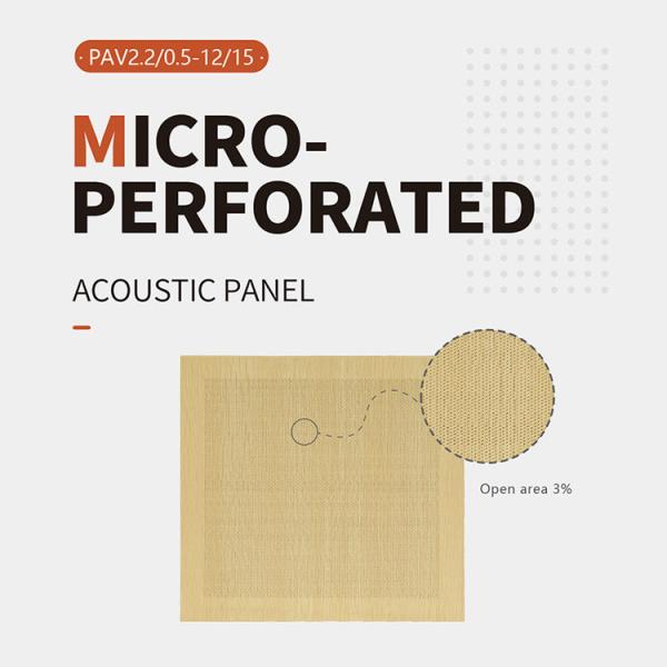 Micro Perforated Acustic Panels Sound Absorption And Decoration Ceiling System