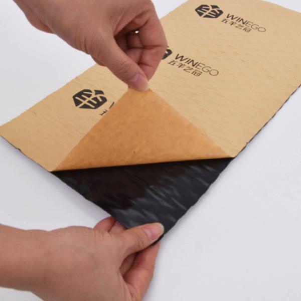 2mm Thickness Sound Proof Mat High Polymer Damping Material Sound Dampening