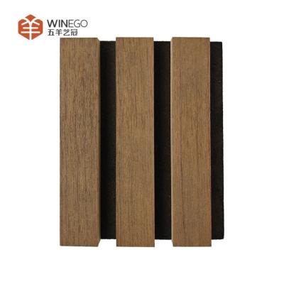 China Modern Wood Slat Acoustic Panels With Different Colors For Ultimate Serenity for sale
