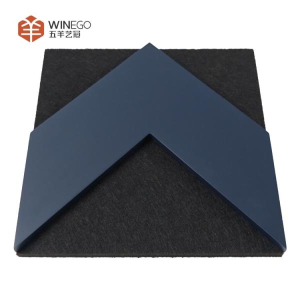 Quality Artistic Shapes PET 3D Acoustic Wall Panel with Painting Modern Design for sale
