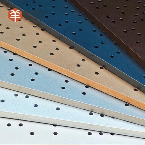 Design Aesthetics Aluminum Perforated Acoustic Panel For Shopping Mall