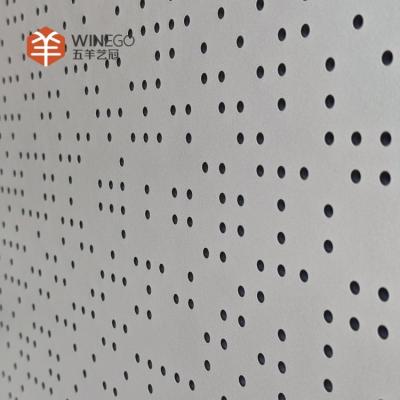 Cina pannello acustico perforato in alluminio per ambienti ecologici e con elevato NRC in vendita