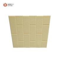 China Simple Installation V-Grooved Polyester Acoustic Panel For Cinemas Wall for sale