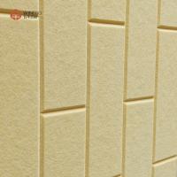 China Simple Installation V-Grooved Polyester Acoustic Panel For Cinemas Wall for sale