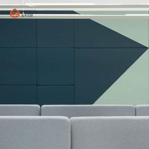 High-Density Fiber Acoustic Panel Eco-Friendly Dust Free For Schools Studios