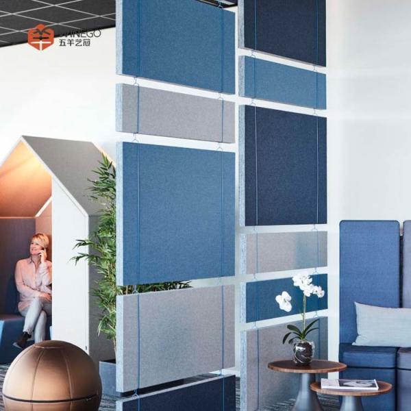 High-Density Fiber Acoustic Panel Eco-Friendly Dust Free For Schools Studios