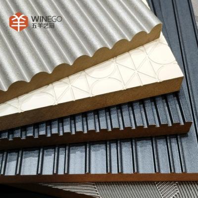 China Premium Embossed Veneer Panels for Home and Office Interiors 2400mm for sale