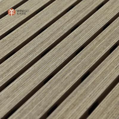 China E0 Environmental Protection Grooved Acoustics Panels in Contemporary Projects for sale