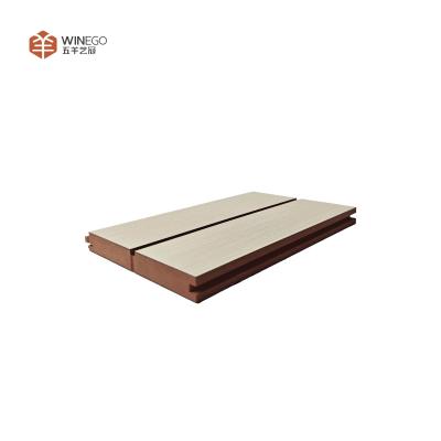China Build Sound-Friendly Environments Winego Grooved Panels for Indoor Projects for sale