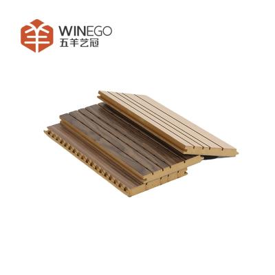 China High-End Grooved Acoustic Wall Panels with Fire Resistance for Modern Interiors for sale