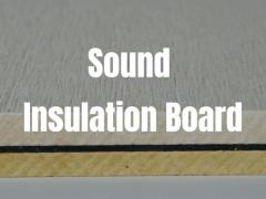 Matériaux inorganiques Panneau d'isolation acoustique E1 Eco-friendly Pour chambre d'hôtel