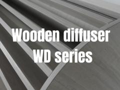 600mm 1200mm length Wood Acoustic Diffuser Panels For Auditorium Acoustics