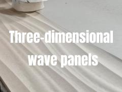 Gemaakte 3D-dekoratieve wandpanelen gevelplaten MDF-plaat voor tv-achtergrond