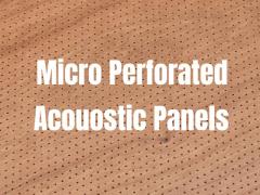 Painéis de MDF micro-perforados absorvedores de som e painéis de parede decorativos