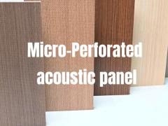 OEM Micro Perforated Acoustic Panels , Acoustic Wood Wall Panels BS476 PART7 Certified