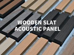 Paneles acústicos de pizarra de madera para una mayor absorción del sonido y un atractivo estético natural