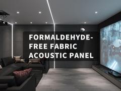 E1 Grade Eco Friendly Fabric Acoustic Panels Soundproof 25mm 50mm Thickness