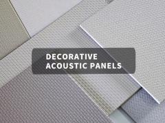 Noise-Reducing PET Decorative Acoustic Panels For Exclusive Salons Wall