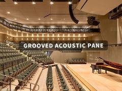 Sustainable Fireproof Grooved Acoustic Panels for Clearer, Quieter Spaces