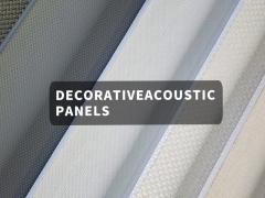 Balanced Acoustic Control Decorative Acoustic Panels Fabric Finish