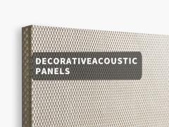 Budget Friendly Acoustic Fabric Covered PET Decorative Panels 9mm 12mm Easy Install