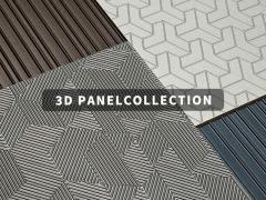 3D Eleganti pannelli murali in rivestimento in rilievo per l'interior design 2400mm