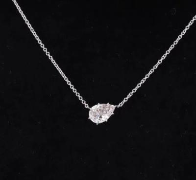 China Synthetische HPHT-CVD-Labor-Grown-Diamant-Schmuckhalsketten VS Klarheit for sale