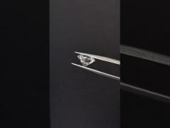1.55 Ct D VVS2 VG 実験室で育てたダイヤモンド 宝石 HPHT 方形 クッション 切断ダイヤモンド