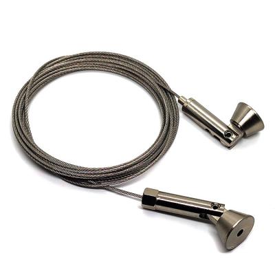 China Sistema de visualización de acero inoxidable del agarrador del cable con el techo para solar fijaciones en venta