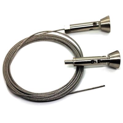 China Sistema de visualización de acero inoxidable del agarrador del cable con el techo para solar fijaciones en venta