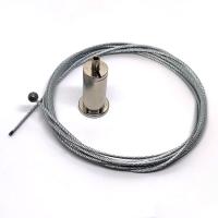 China Steel Wire Adjustable Ceiling Cable Gripper String Lighting Suspension Kits for sale