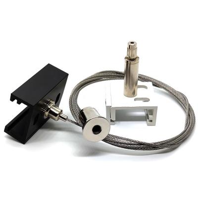 China XTSC-van de Opschortingskit wire cable gripper with van het Spoorplafond Lichte het Aluminiumcomité Klem Te koop