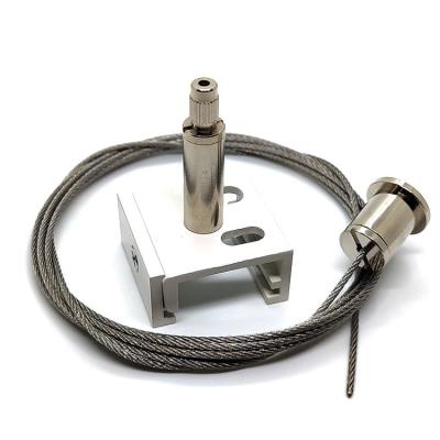 China XTSC-van de Opschortingskit wire cable gripper with van het Spoorplafond Lichte het Aluminiumcomité Klem Te koop