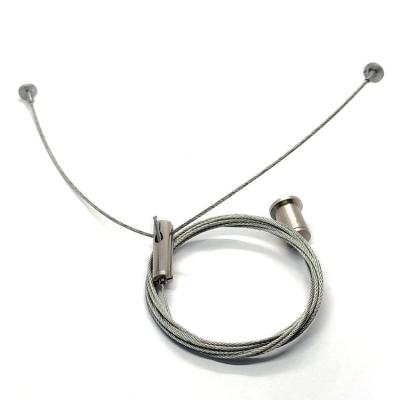 China Lichte Opschorting Kit With Adjust Cable Gripper en Roestvrije Draadkabel Te koop