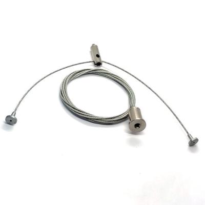 China Lichte Opschorting Kit With Adjust Cable Gripper en Roestvrije Draadkabel Te koop