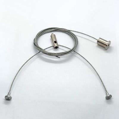 China Lichte Opschorting Kit With Adjust Cable Gripper en Roestvrije Draadkabel Te koop