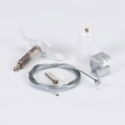 China LED Linear Trunking Suspension Kit Lighting System Wire Hanging Fixtures for sale