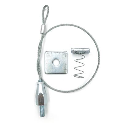 Chine Suspension de fixation de Supportage accrochant les oeillets de corde de Kit With Stainless Steel Wire et le cintre de câble de pince à vendre