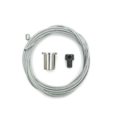 China Outlet Steel Wire Cable Gripper Light Hanging Ceiling Mounts Led Pendant Lighting Suspension Kit for sale