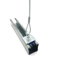 China High Pulling Cable Looping Gripper Seismic Bracing Cable Kit System With Restraint Bracket for sale