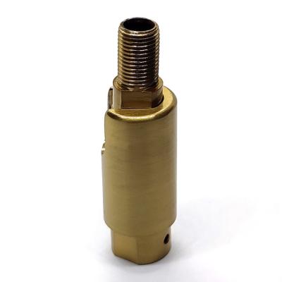 China Brass Swivel Joint Fixture Light Cable Gripper 90 - 330 degree for sale