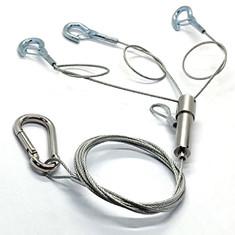 China Wire Rope Suspension Kit Adjustable Flower Hanging System for sale