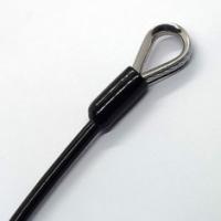 China Safety Wire Rope Sling Tool With Eyelets Hook for sale