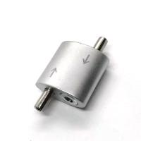 China 20*20MM Adjustable Wire Rope Grip Lock For Cable With Loops for sale