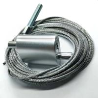 China Two Way Adjustable Brass Cable Gripper For Hanging System for sale