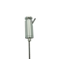 China Customized Design Adjustable Aircraft  Brass Cable Clips Wire Suspension System for sale