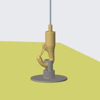 China Easily Fixing Connect Absorber Anchor Acoustic Panel Wire Kit Hanging System for sale