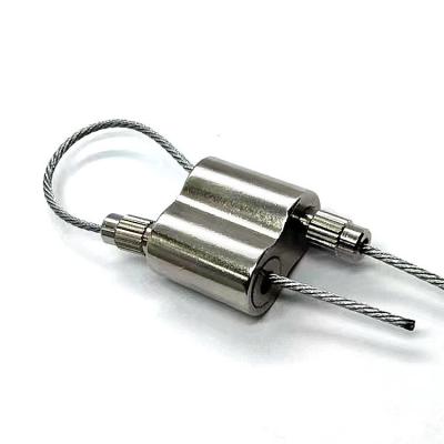 China Adjustable Two-Way Nickel Plated Cable Looping Gripper for 0.6mm~2.0mm Steel Wire with 7 Days Delivery for sale