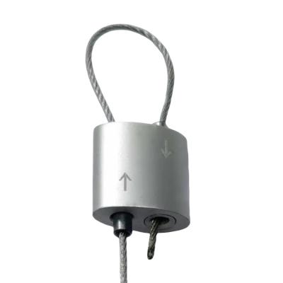 China Stainless Steel Double Tie Cable Looping Gripper with 300N Break Load for Hanging Systems and Lighting for sale